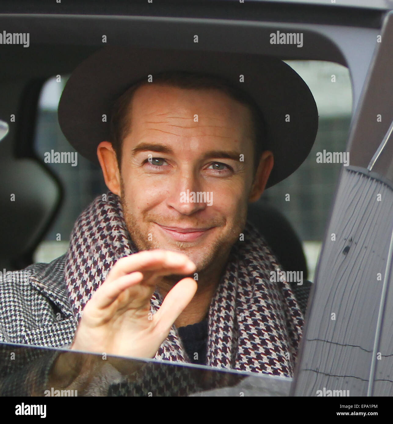 X Factor finalists arriving at Fountain Studios Featuring: Jay James ...