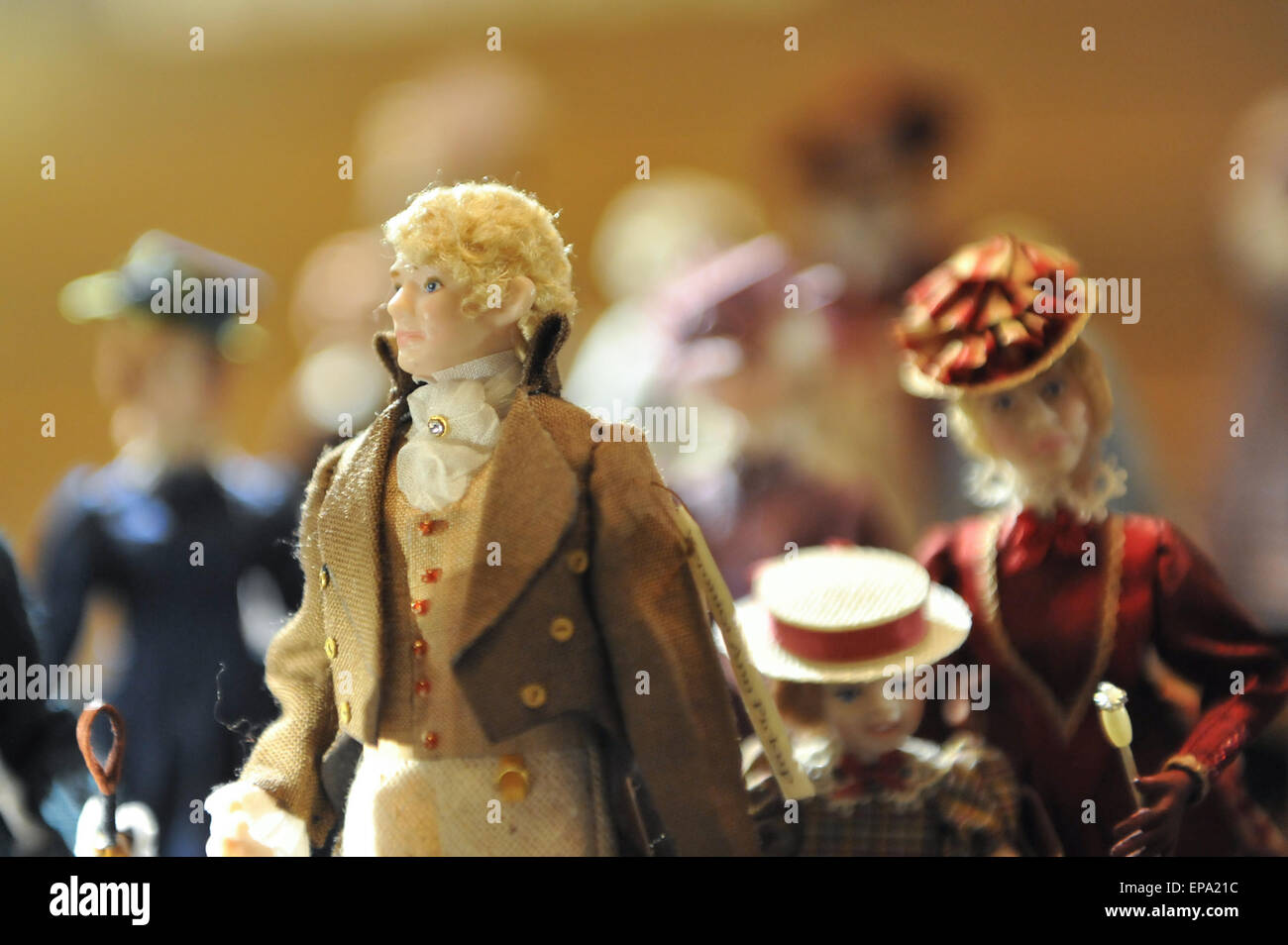 Kensington Town Hall, London, UK. 15th May 2015. Kensington Dollshouse ...