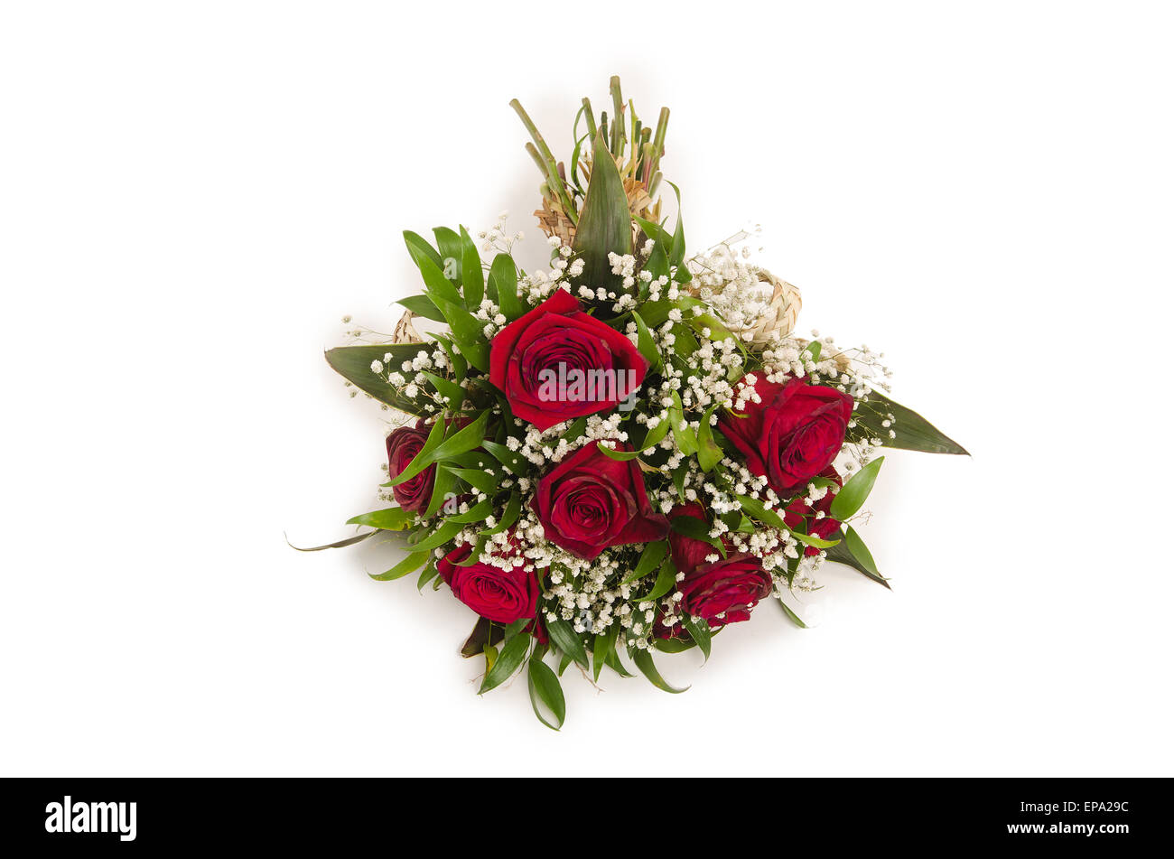 Nice roses in celebration concept Stock Photo - Alamy