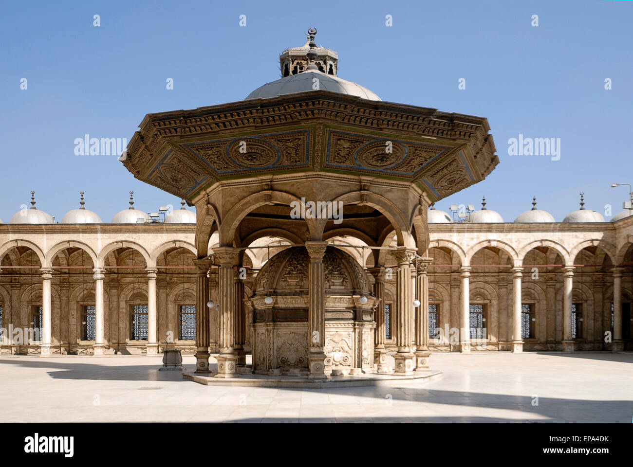 Great Mosque of Mohammed Ali, Cairo, Egypt Stock Photo - Alamy