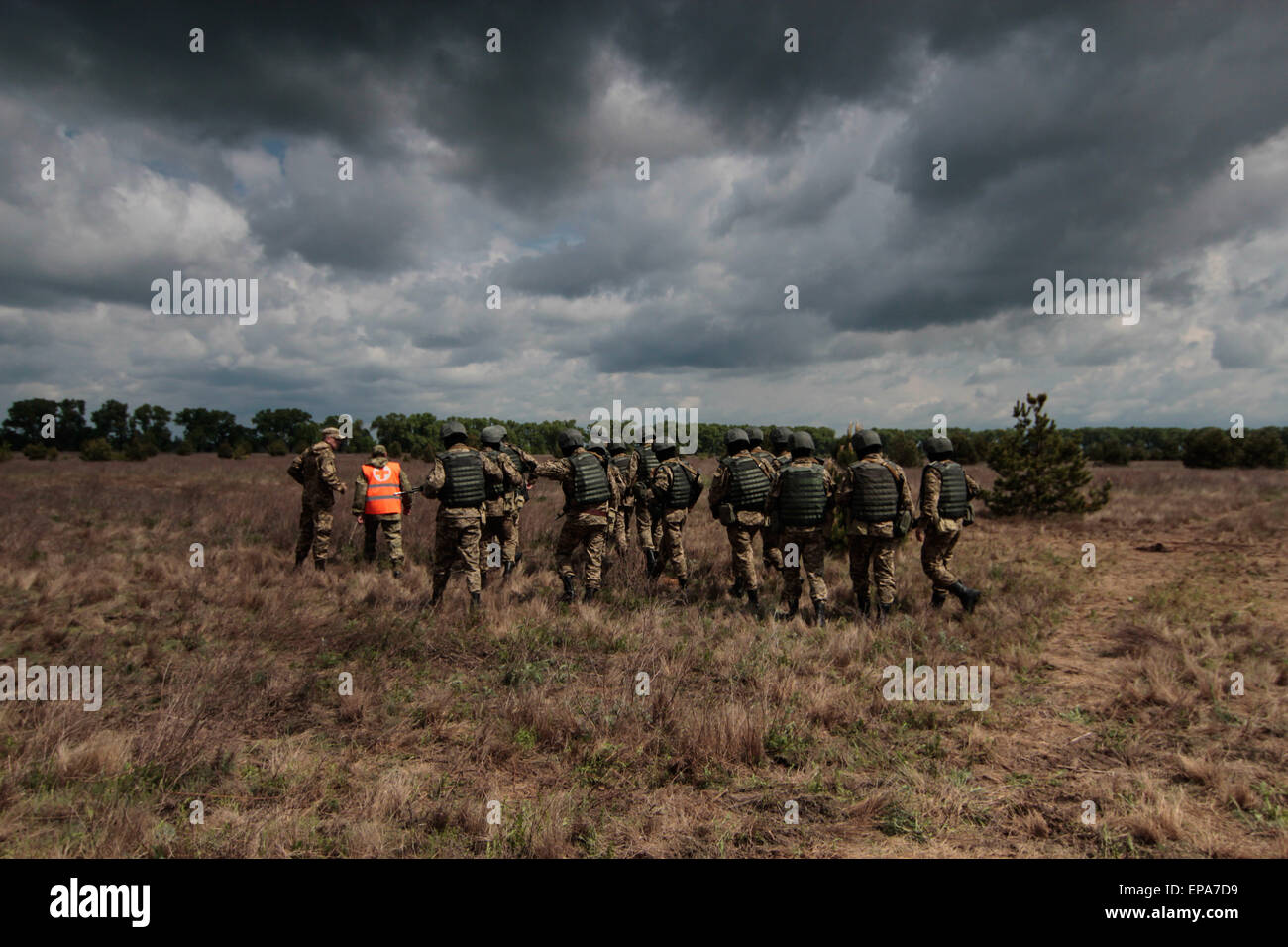 Kiev, Ukraine. 15th May, 2015. May 15 at the National Academy SSU ...