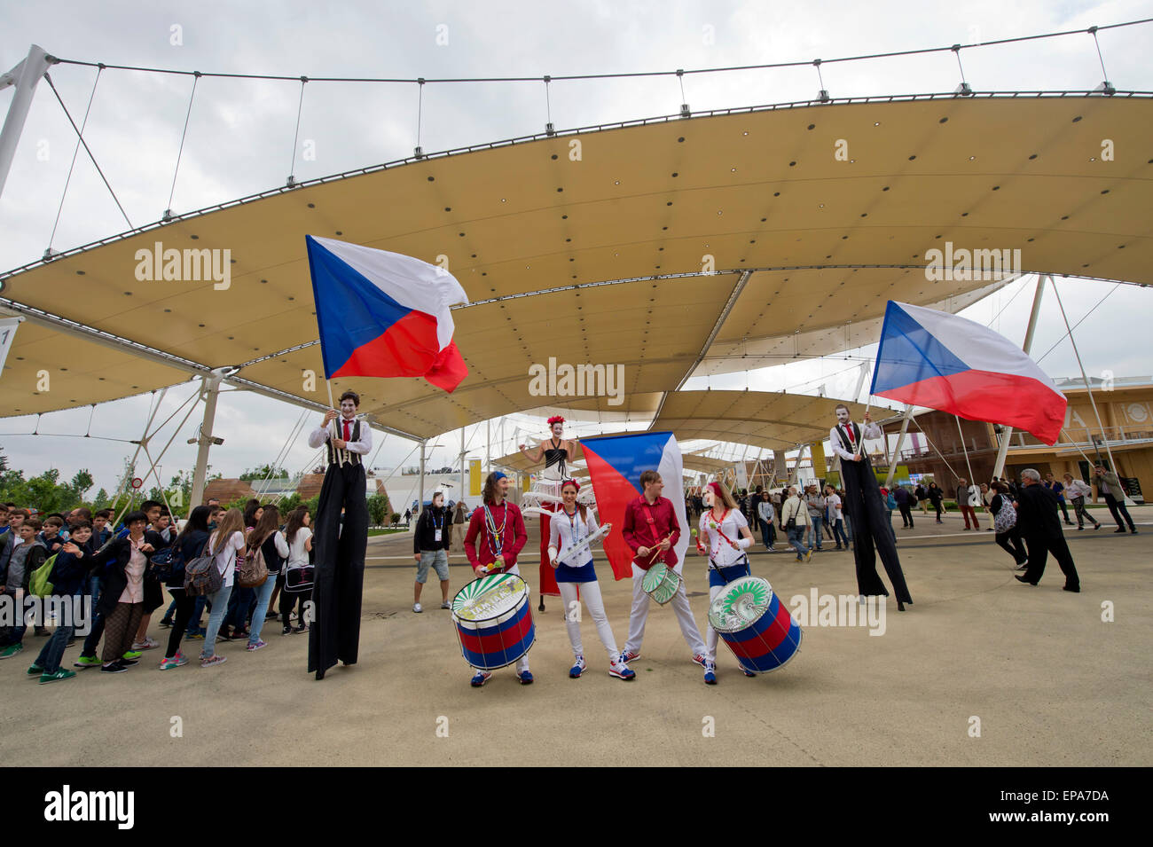 The Czech Republic has its national day at Expo 2015, focused on water ...