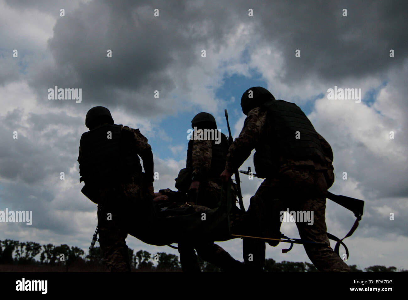 Kiev, Ukraine. 15th May, 2015. May 15 at the National Academy SSU ...
