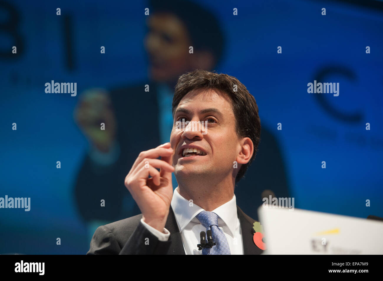 The 2014 CBI conference held at Grosvenor House. Featuring: Ed Miliband ...