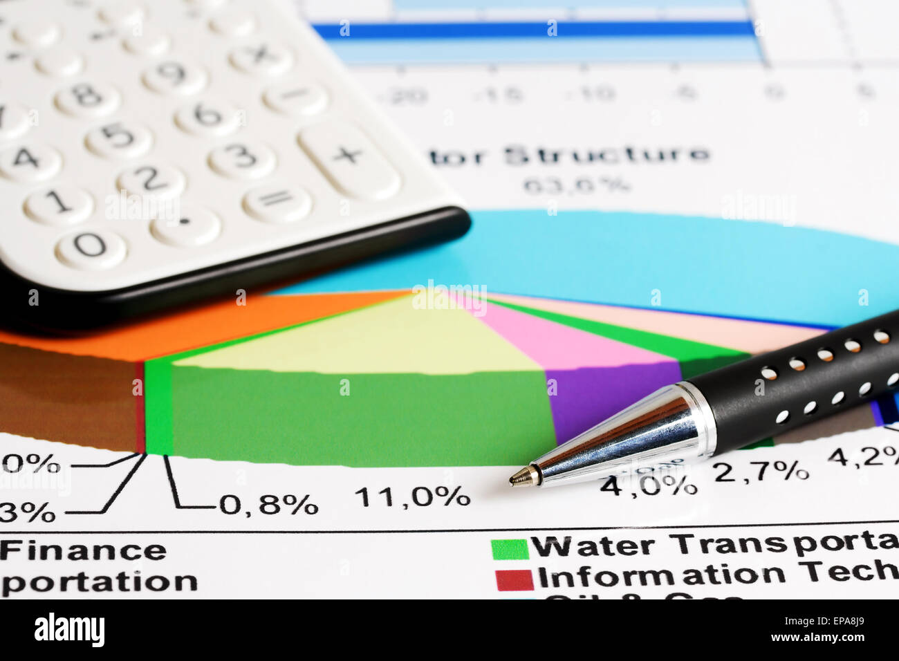 Financial graphs and charts analysis Stock Photo - Alamy