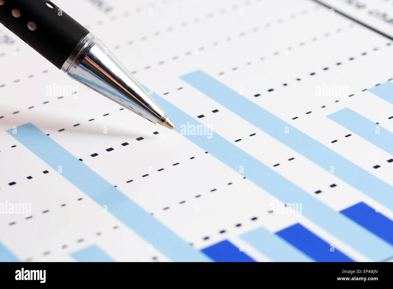 Financial graphs and charts analysis Stock Photo - Alamy
