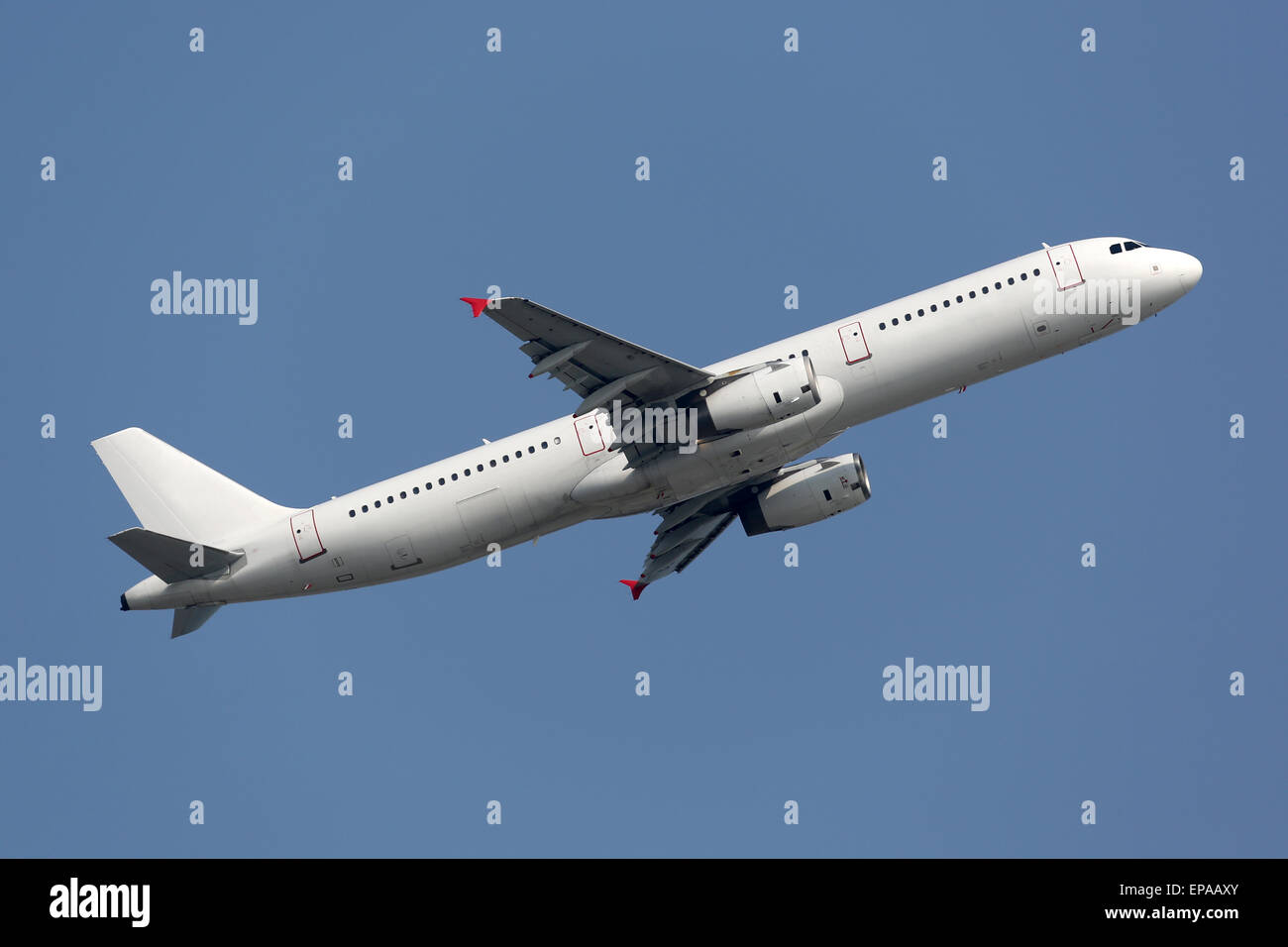 Flugzeug startet zu einer Reise Stock Photo - Alamy