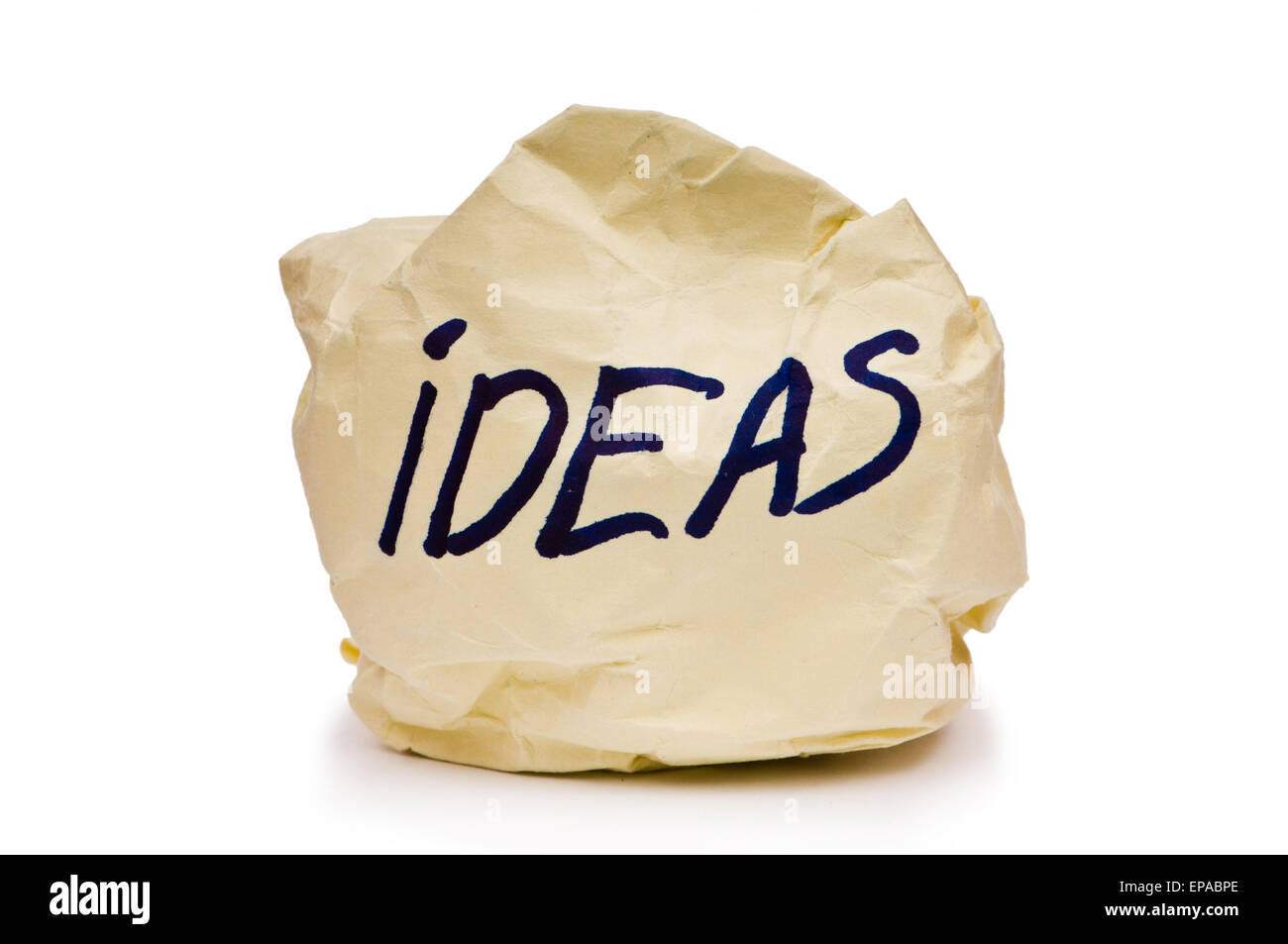 Rejected idea concept with paper Stock Photo - Alamy