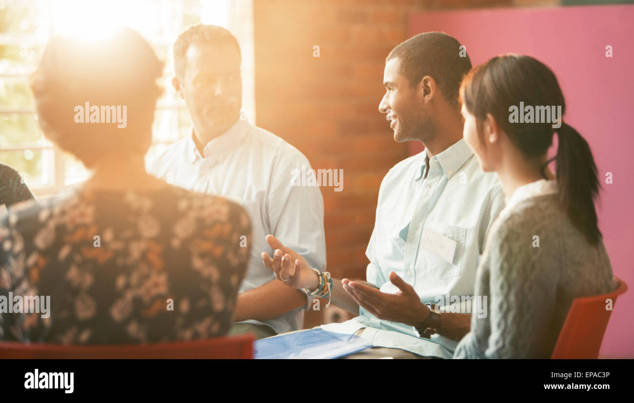 Group therapy session hi-res stock photography and images - Alamy