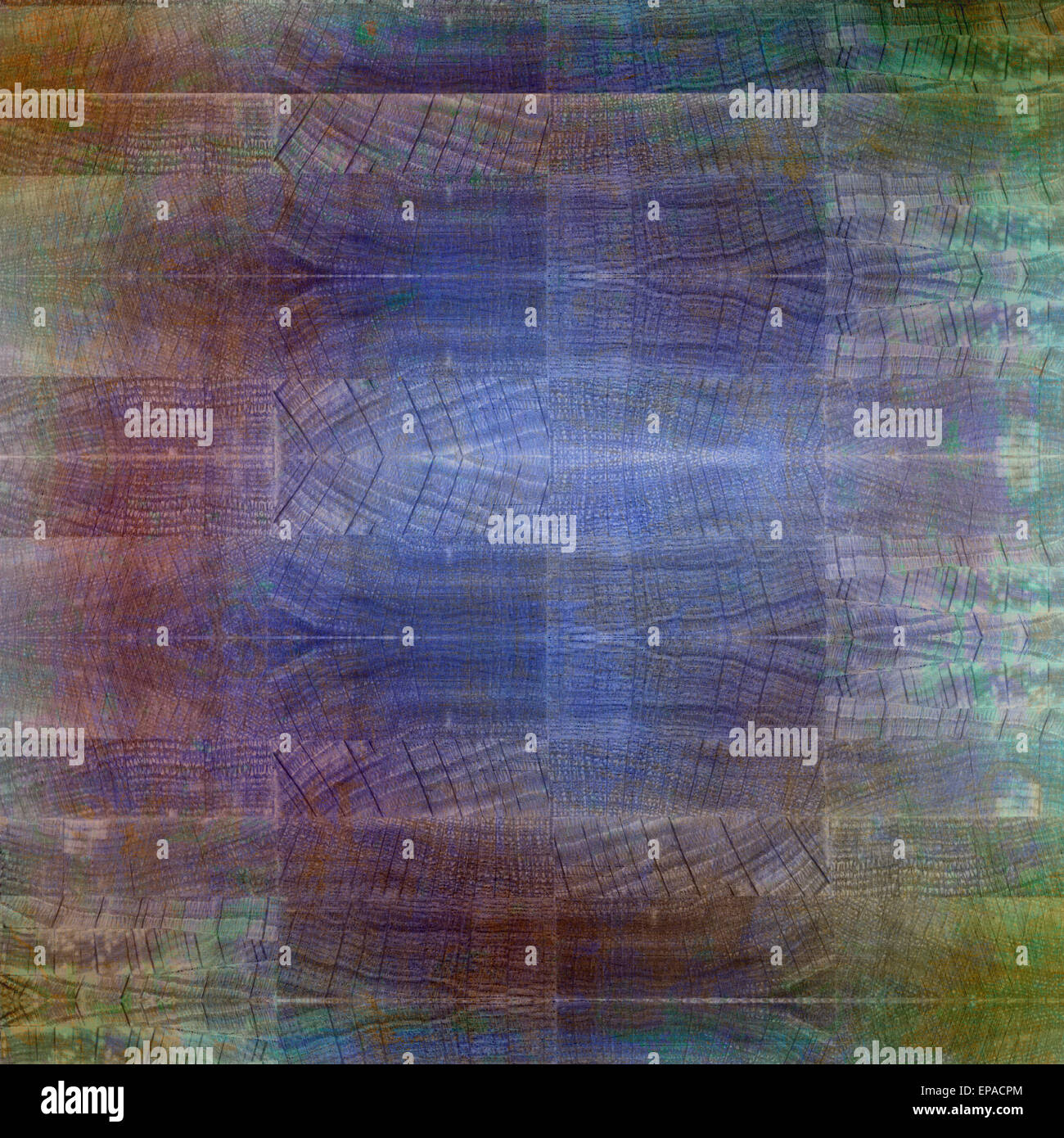 Abstract chaotic pattern with colorful translucent curved lines Stock ...