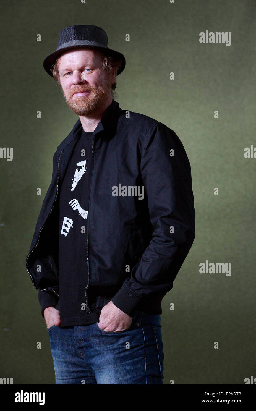 Nick Brooks pictured during Edinburgh International Book Festival 2014 ...
