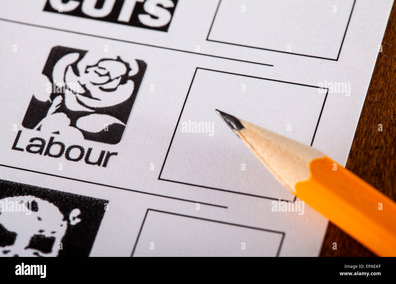 Paper english labour party hi-res stock photography and images - Alamy
