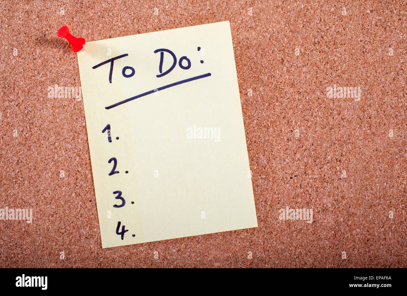 Check list things to do hi-res stock photography and images - Alamy