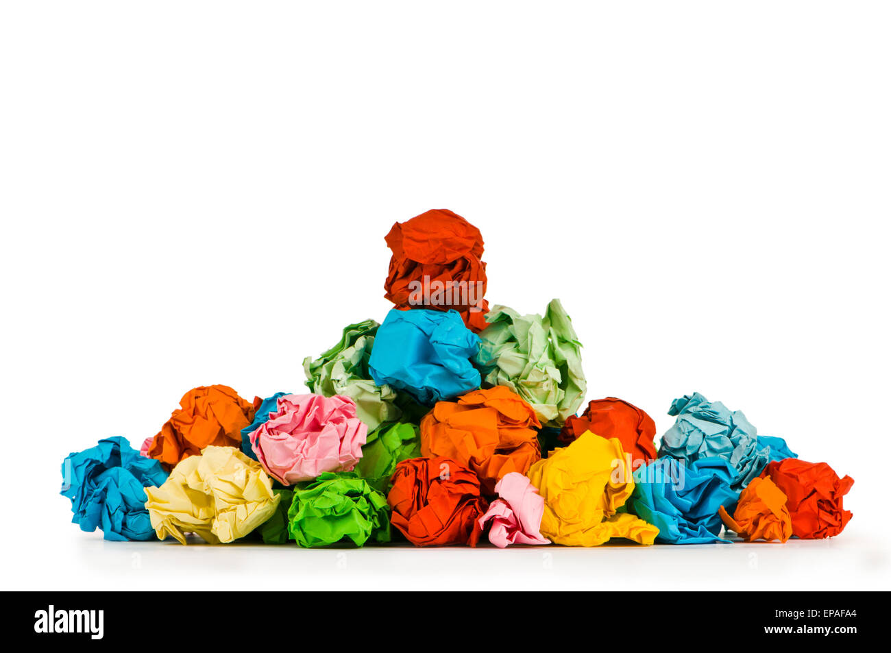 Concept of recycling with lots of paper Stock Photo - Alamy