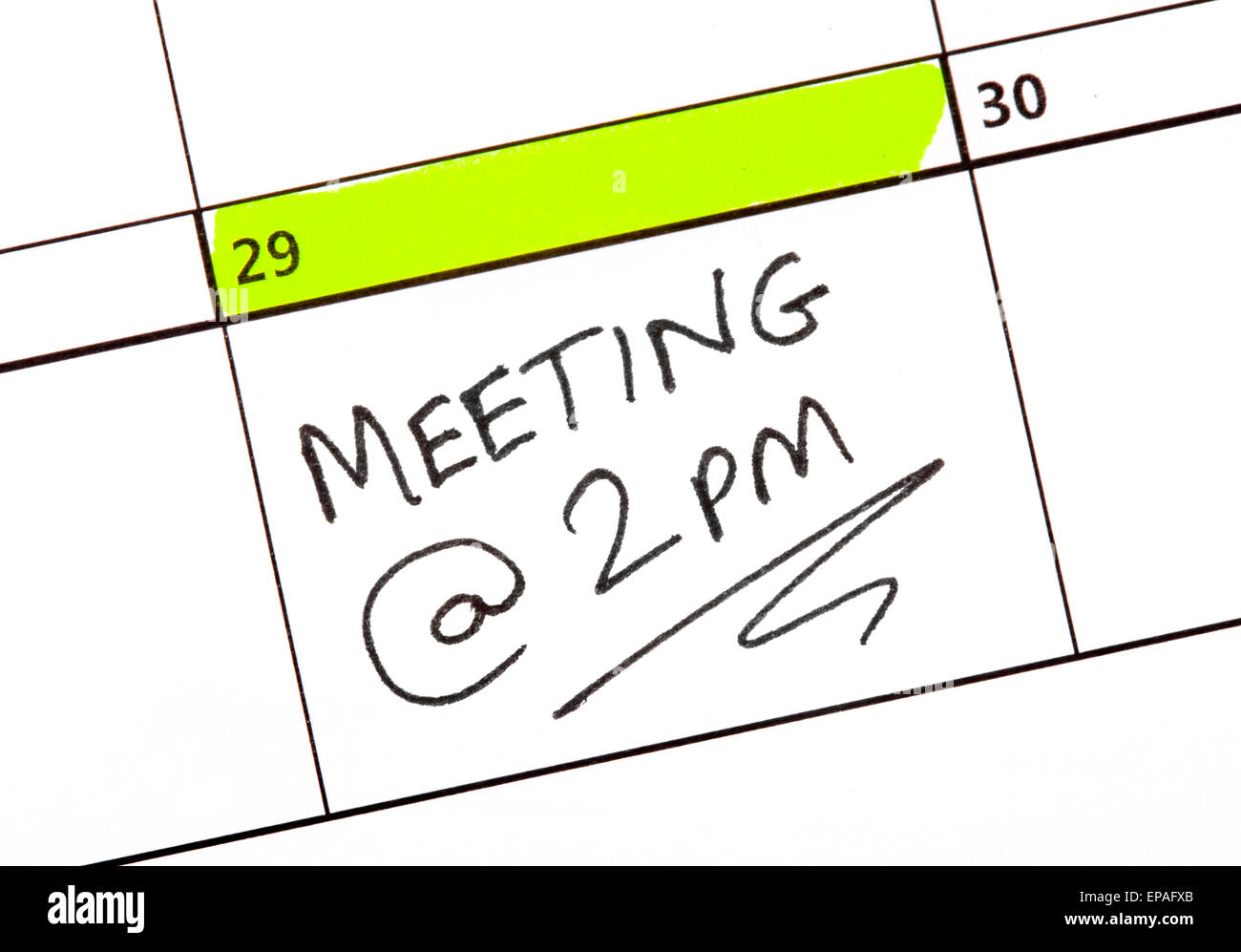 Meeting today Cut Out Stock Images & Pictures - Alamy