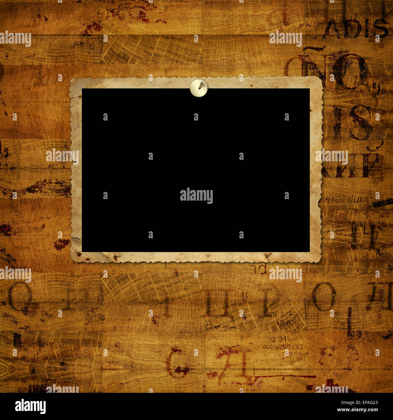 Old grunge paper frames on the ancient background Stock Photo - Alamy