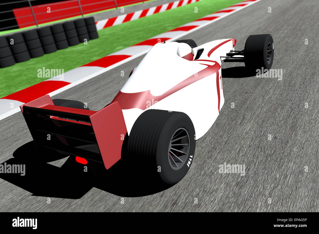 3d render f1 racing car hi-res stock photography and images - Alamy