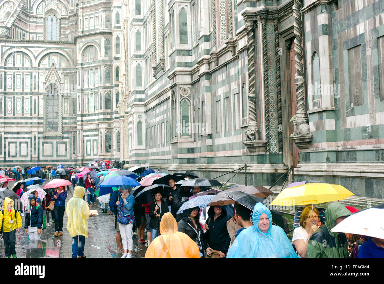 Waiting in the Rain Stock Photo - Alamy
