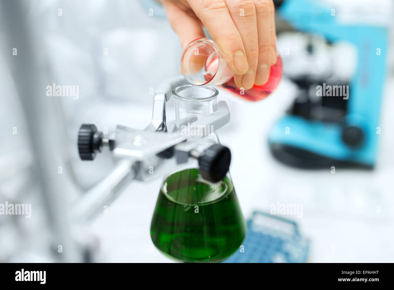 Lab test tubes hi-res stock photography and images - Alamy