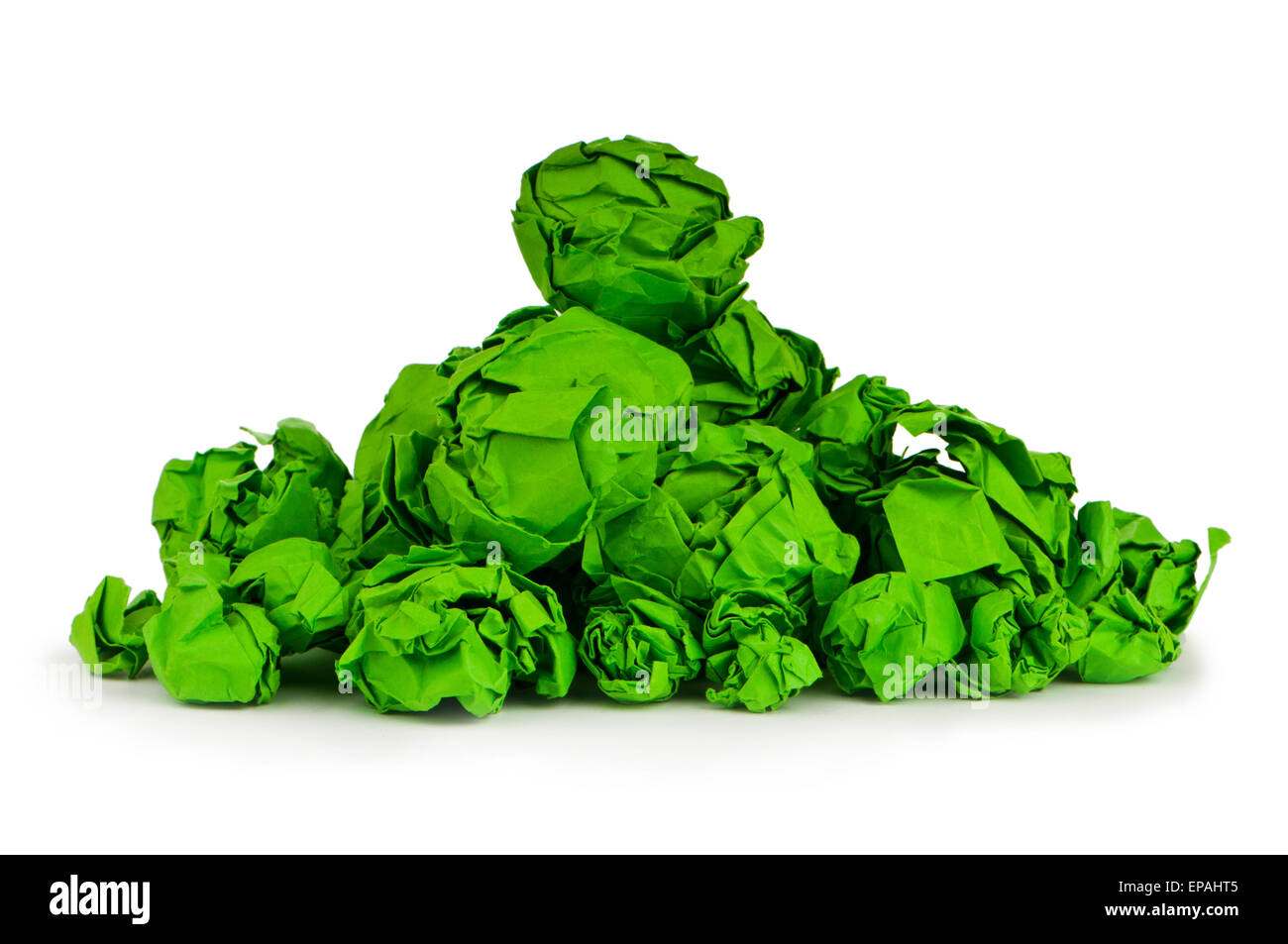 Concept of recycling with lots of paper Stock Photo - Alamy