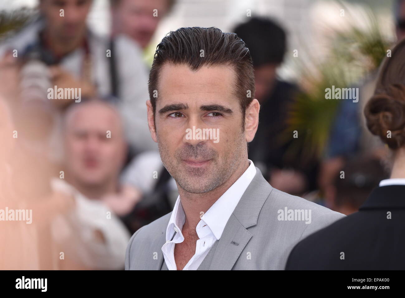 Cannes, France. 15th May, 2015. Collin Farell/posing at Photocall/The ...
