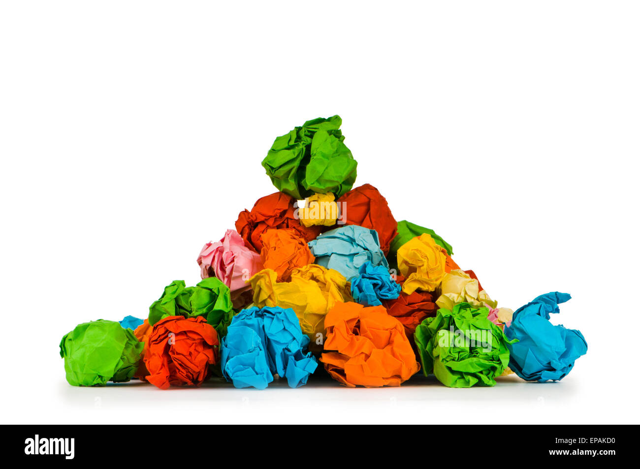 Concept of recycling with lots of paper Stock Photo - Alamy