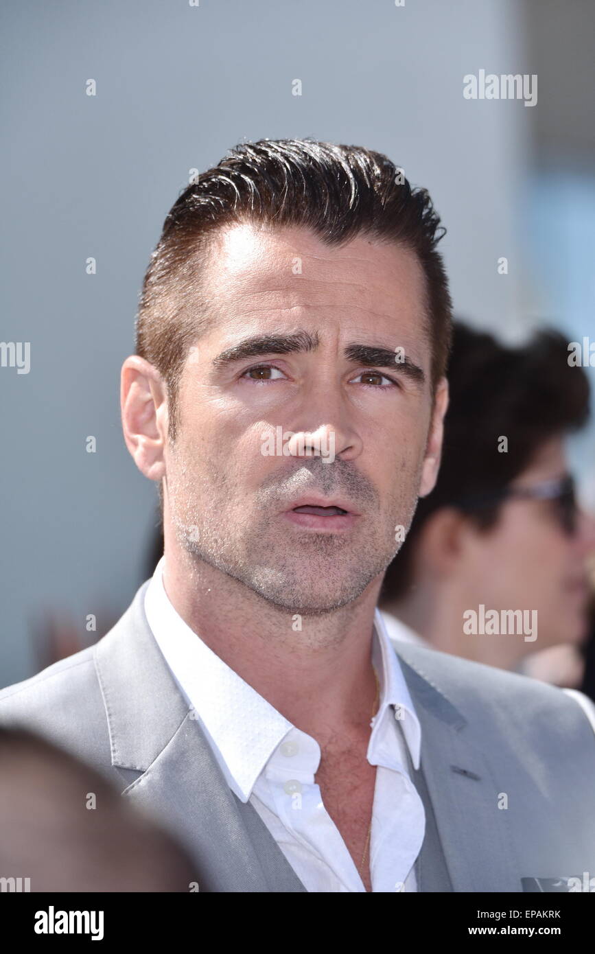 Cannes, France. 15th May, 2015. Collin Farell/posing at Photocall/The ...