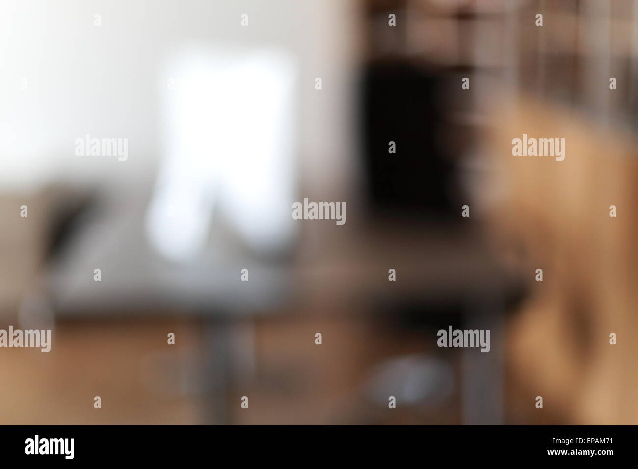 Abstract office computer blur background hi-res stock photography and ...