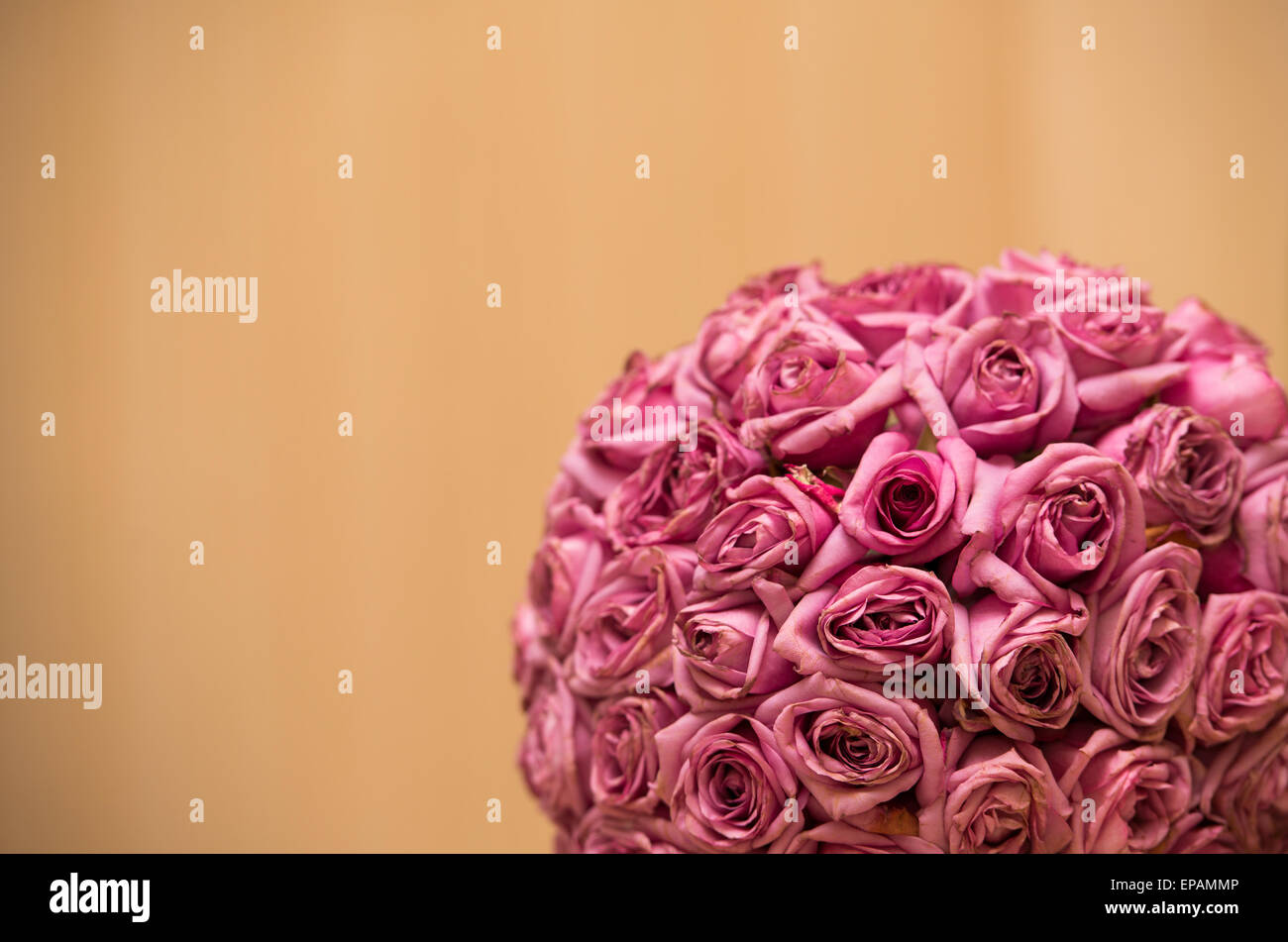 Nice bouquet of roses of celebration concept Stock Photo - Alamy