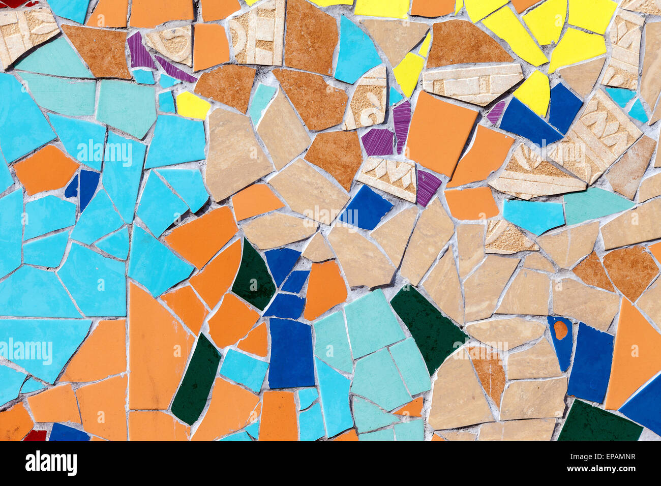 Ceramic glass colorful tiles mosaic hi-res stock photography and images ...