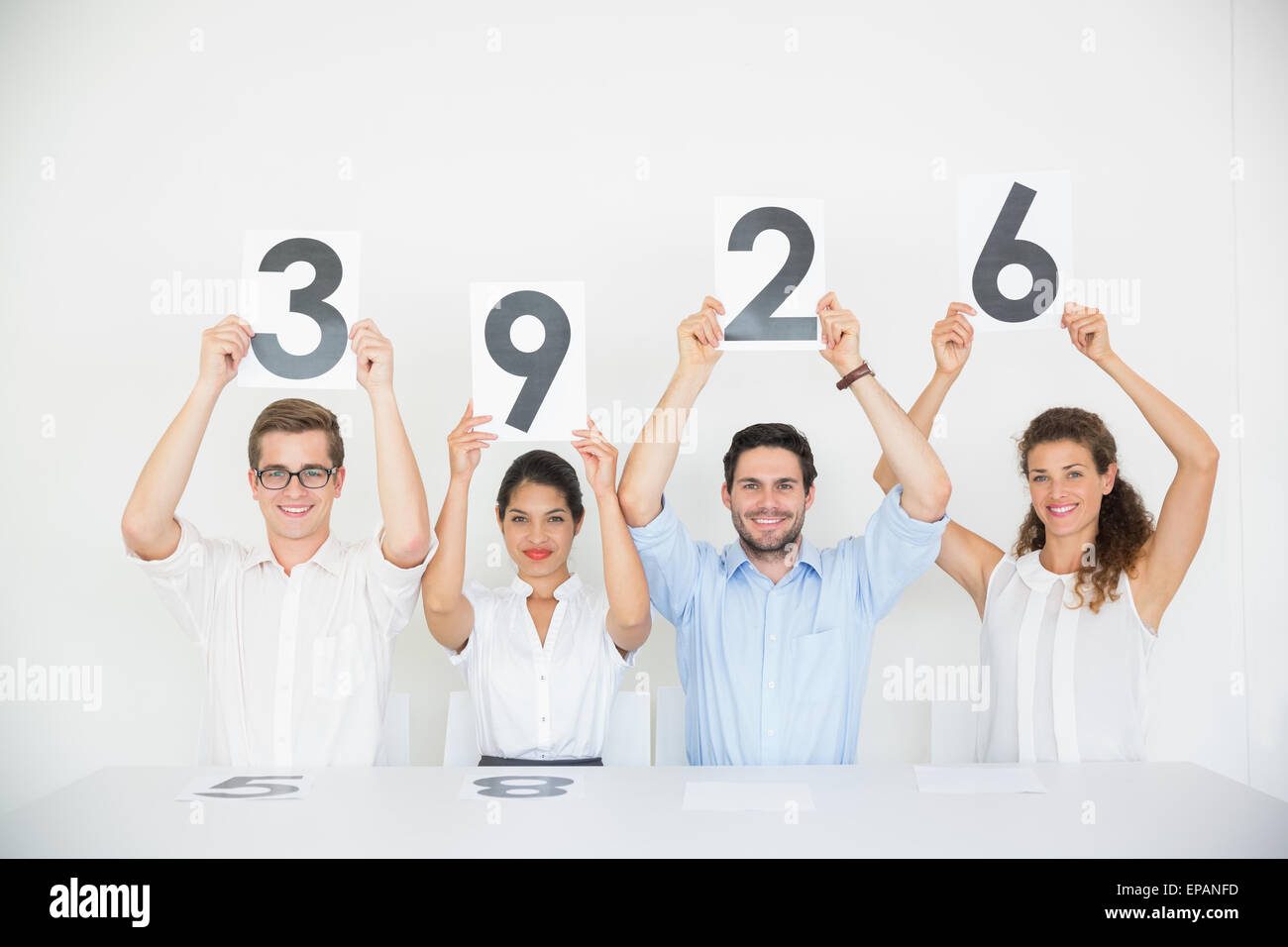 Score card and judge hi-res stock photography and images - Alamy