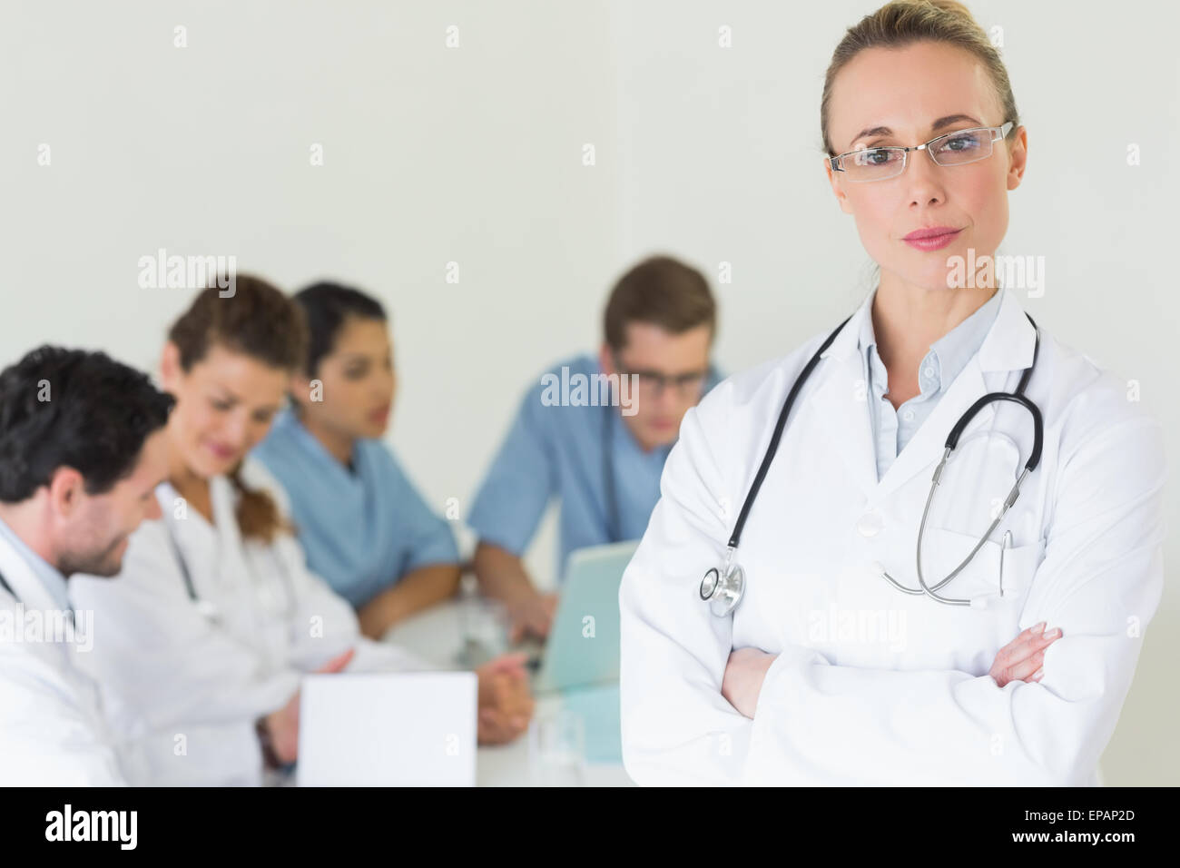 Confident professional doctor Stock Photo - Alamy