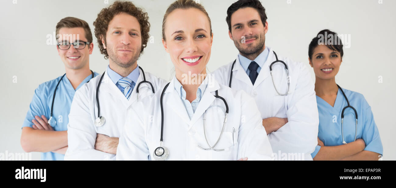 Happy medical team Stock Photo - Alamy