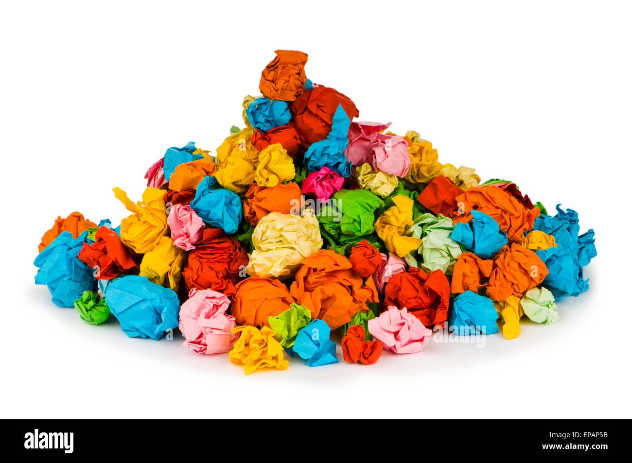 Concept of recycling with lots of paper Stock Photo - Alamy