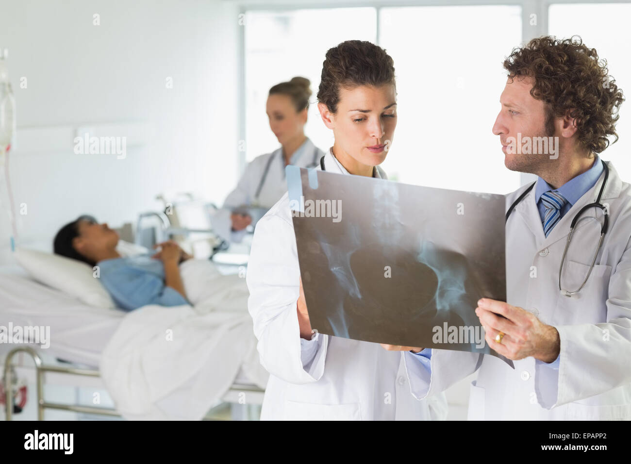 Female doctors in hospital radiology hi-res stock photography and ...