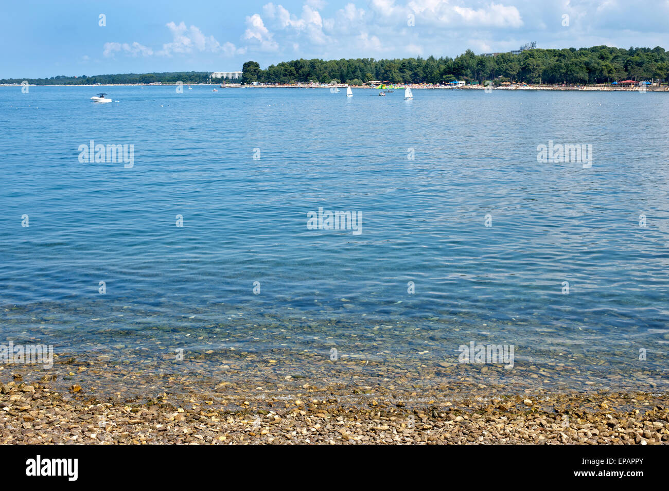 Istria peninsula beach - Adriatic Sea. Croatia - beautiful ...