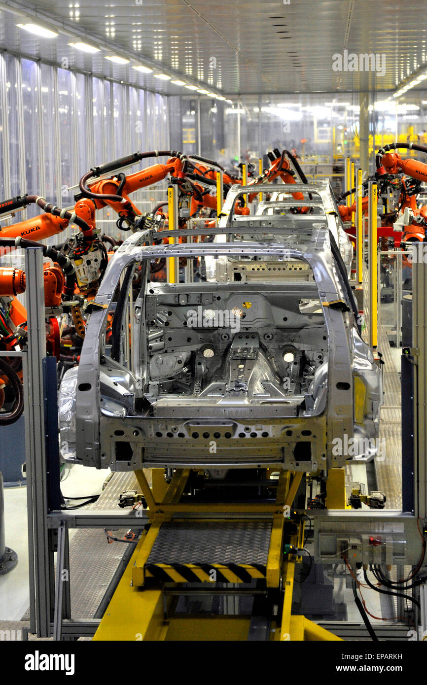 Bratislava, Friday. 15th May, 2015. German car maker Volkswagen ...