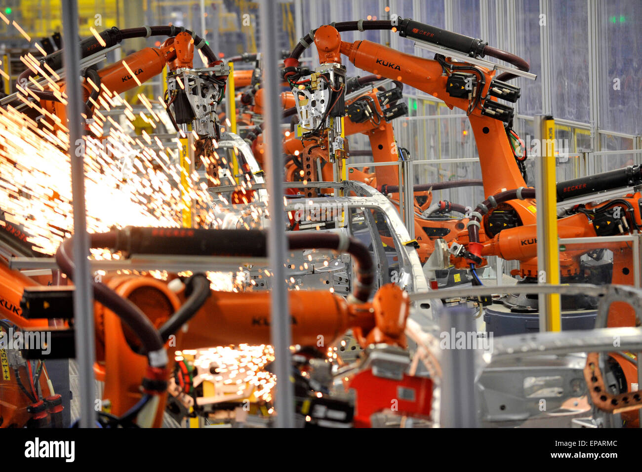 Bratislava, Friday. 15th May, 2015. German car maker Volkswagen ...
