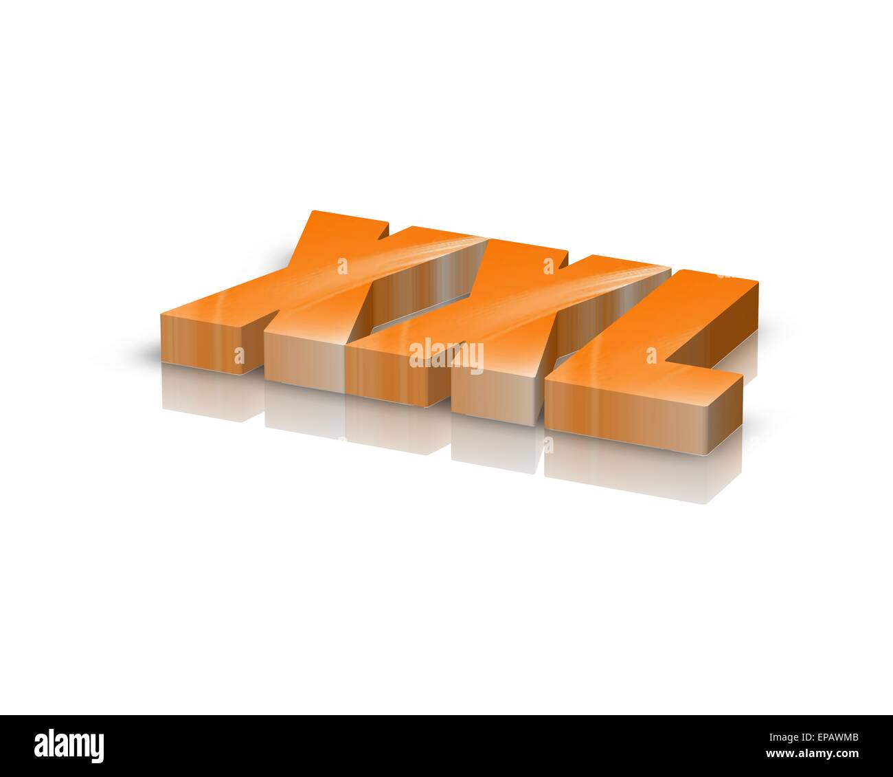 Xxxl Cut Out Stock Images & Pictures - Alamy