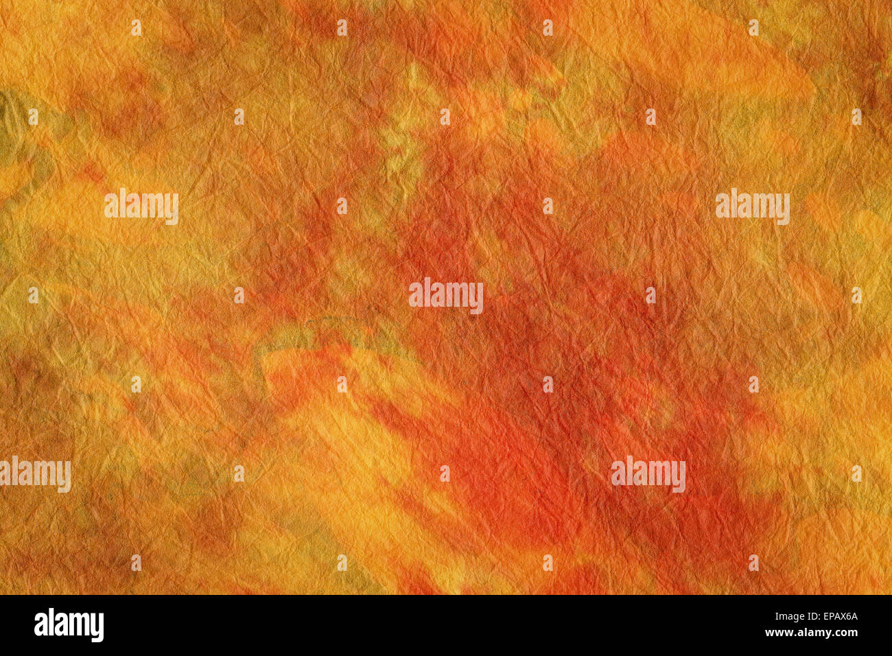 Orange handmade paper texture Stock Photo - Alamy