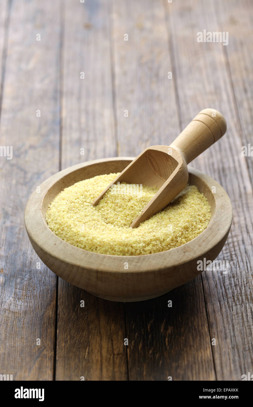 bulgur wheat, Turkish food isolated on bowl Stock Photo - Alamy