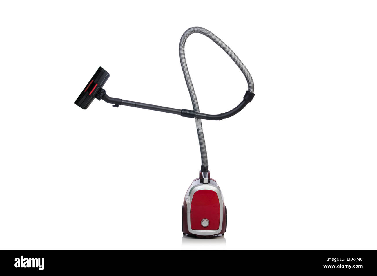 Vacuum cleaner isolated on the white background Stock Photo - Alamy