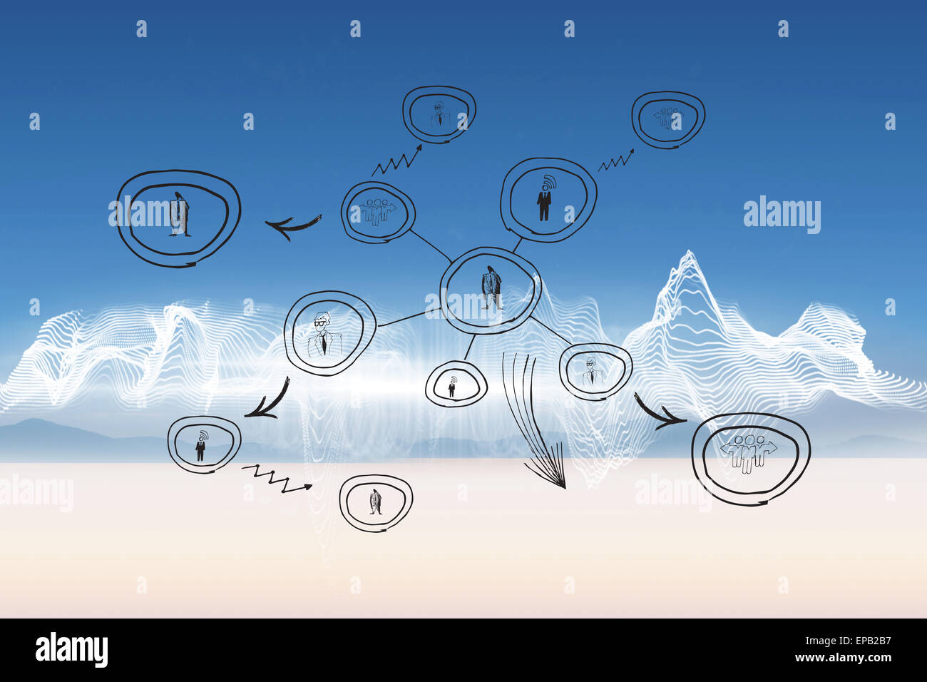 Link doodle hi-res stock photography and images - Alamy