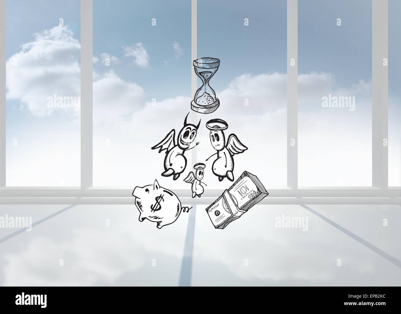 Good vs bad hi-res stock photography and images - Alamy