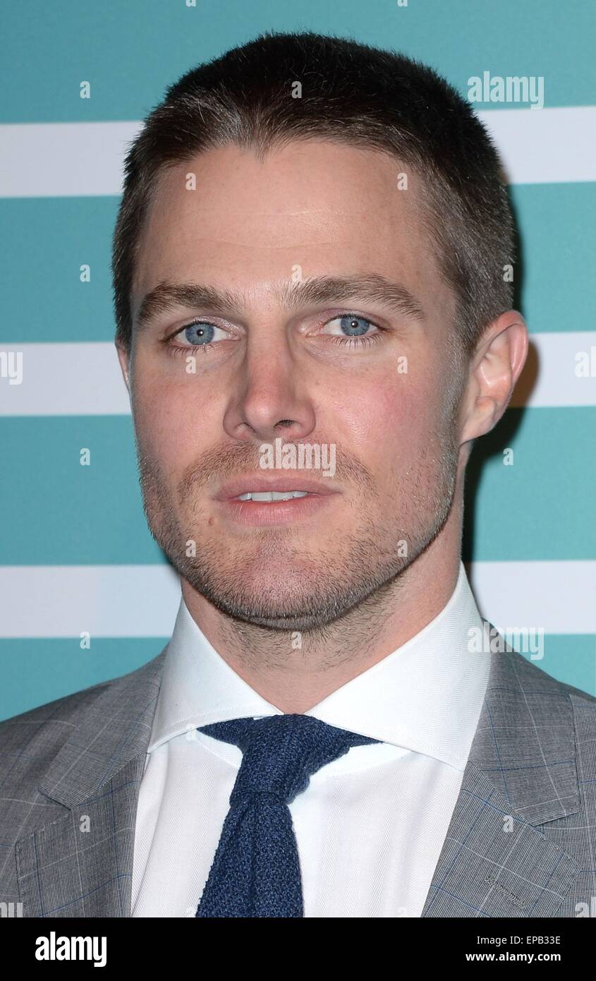 New York, NY, USA. 14th May, 2015. Stephen Amell at arrivals for The CW ...