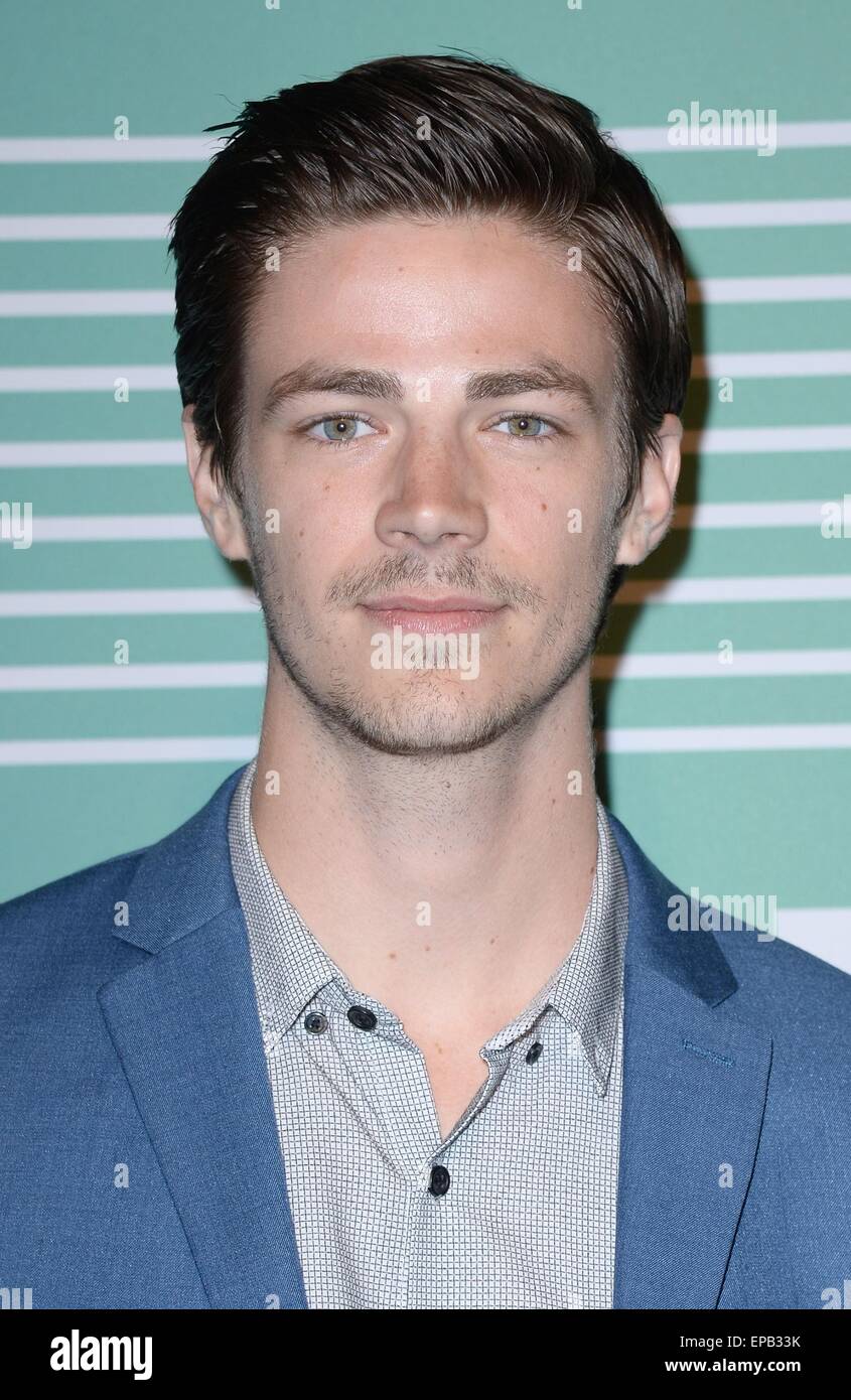 Grant Gustin at arrivals for The CW Network Upfronts 2015, The London ...