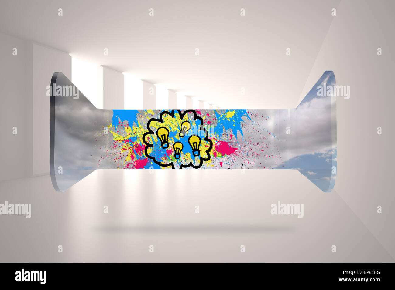 Digital composite grey idea hi-res stock photography and images - Alamy
