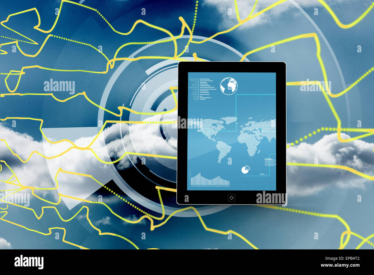 Energy map on screen hi-res stock photography and images - Alamy
