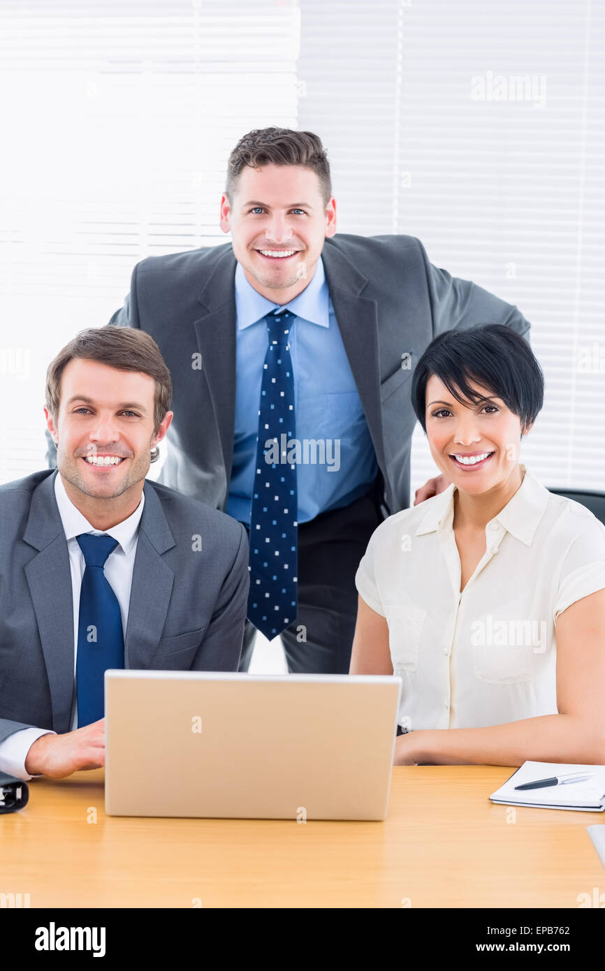 Smartly dressed business man at desk hi-res stock photography and ...
