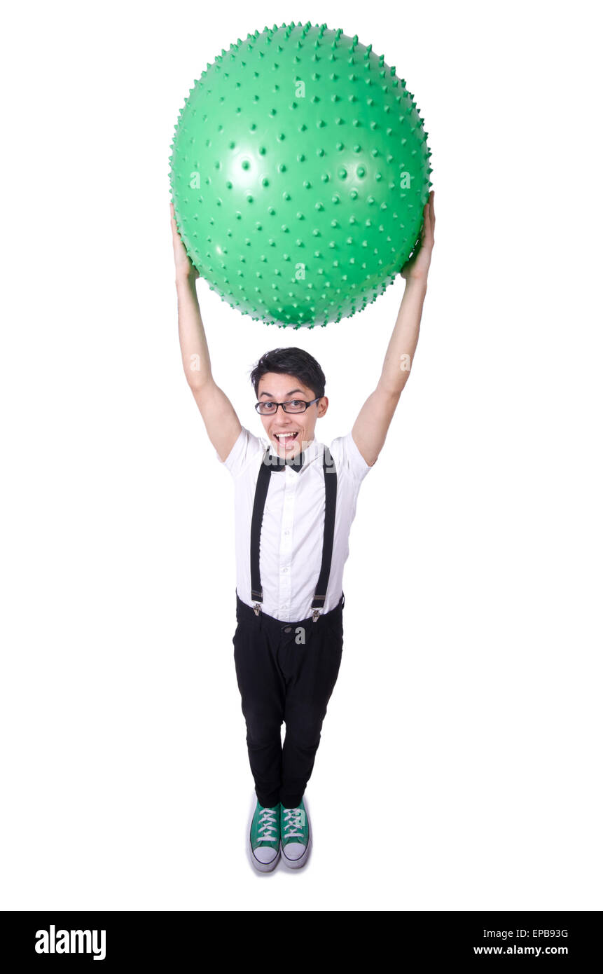 Retro workout funny Cut Out Stock Images & Pictures - Alamy